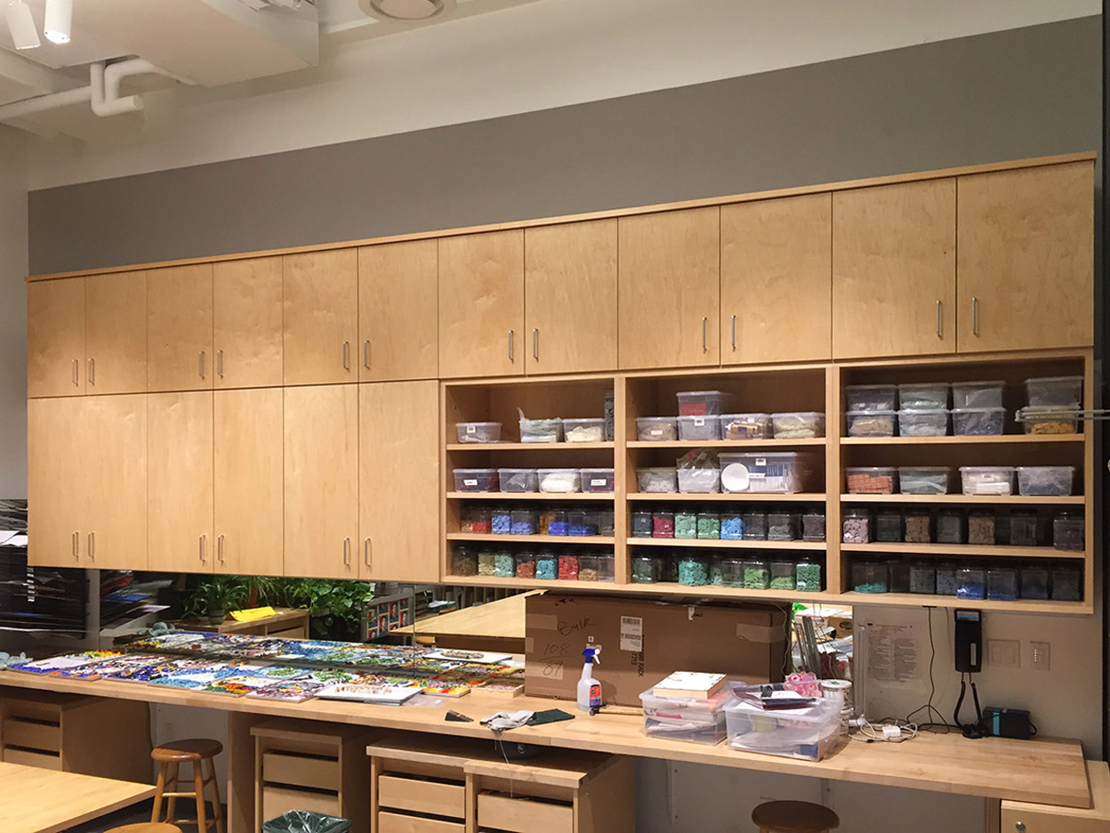 Art Studio Furniture in School Art Classroom by Art Boards™.